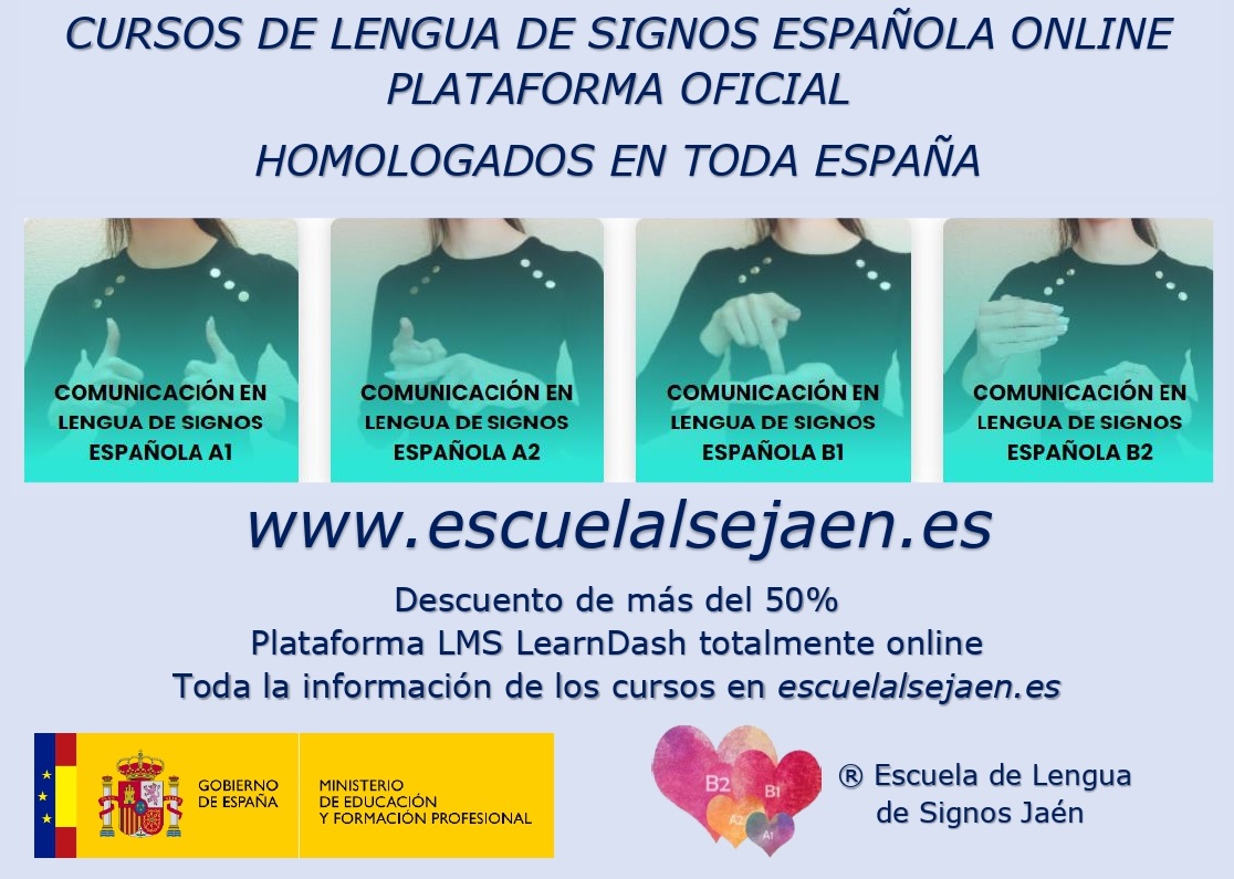 15 años enseñando la Lengua de Signos en España - Escuela LSE Jaén